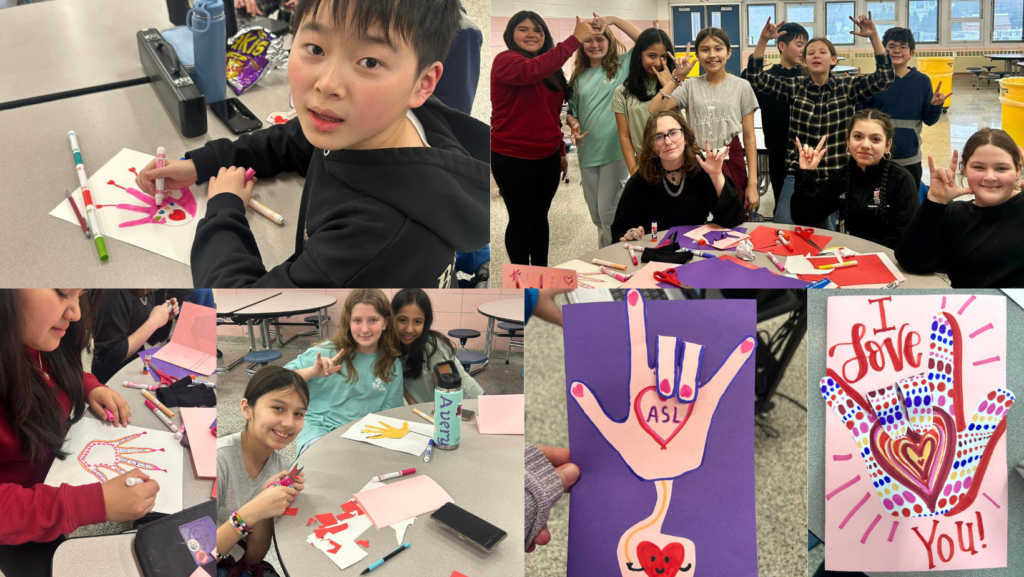 Dawnwood Middle School Students Show Their Love in ASL Club – Middle ...